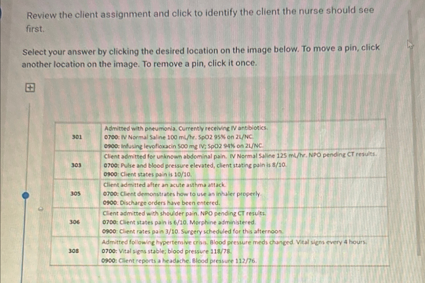 Solved Review the client assignment and click to identify | Chegg.com