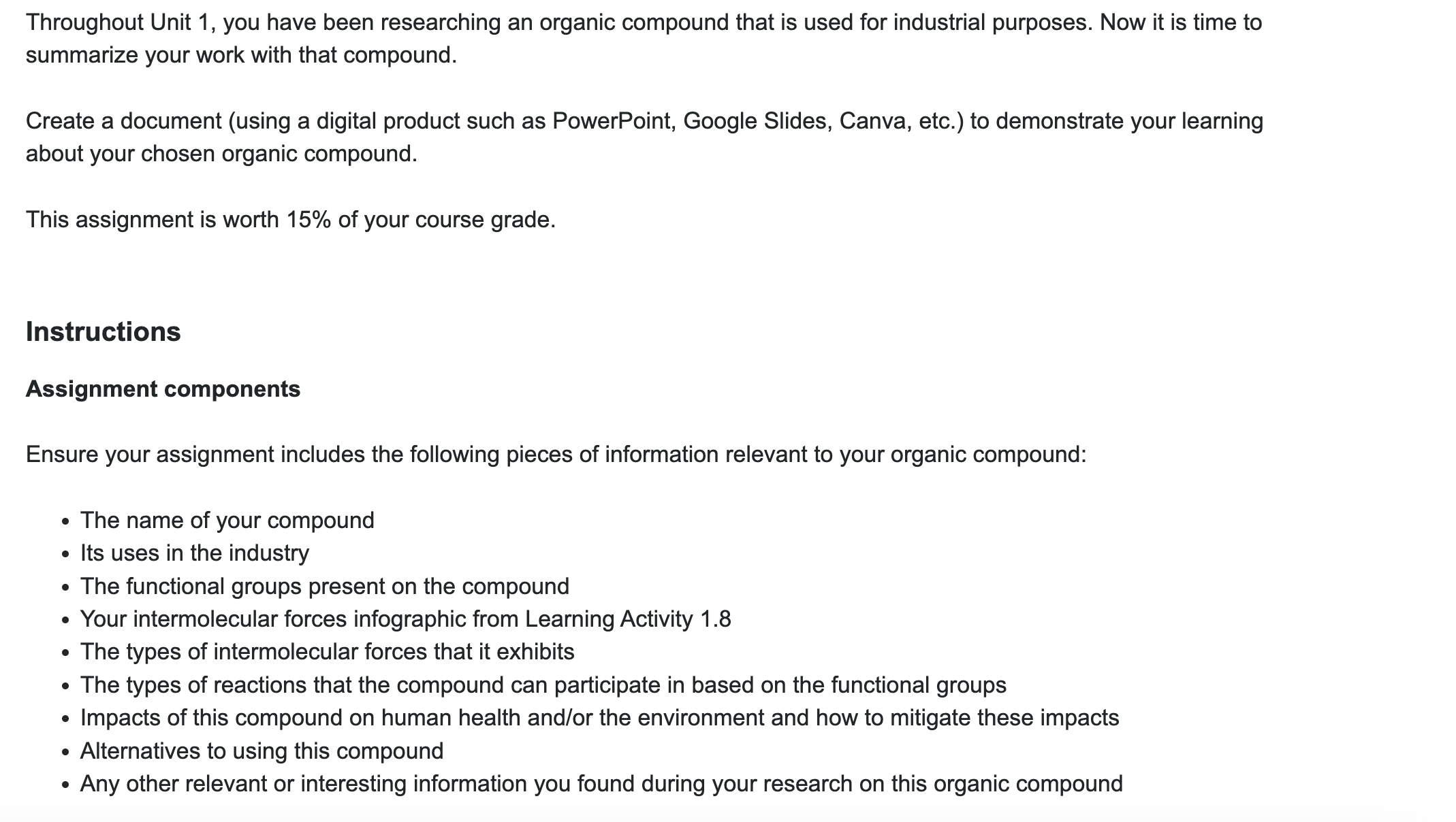 Solved Please use Sodium Benzoate (organic compound) ﻿to | Chegg.com