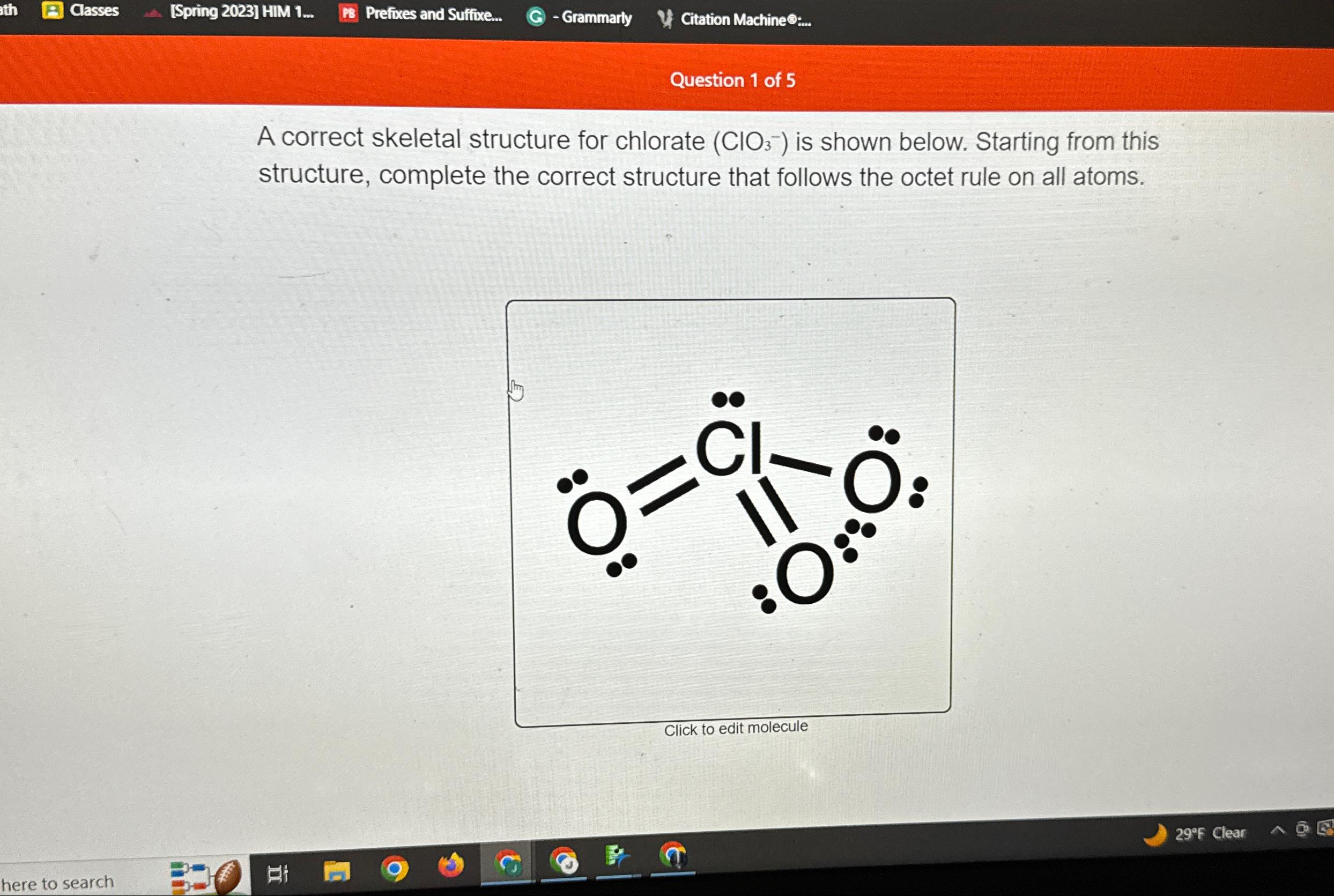 Solved Classes\\n[Spring 2023] HIM 1..\\nPrefixes and | Chegg.com