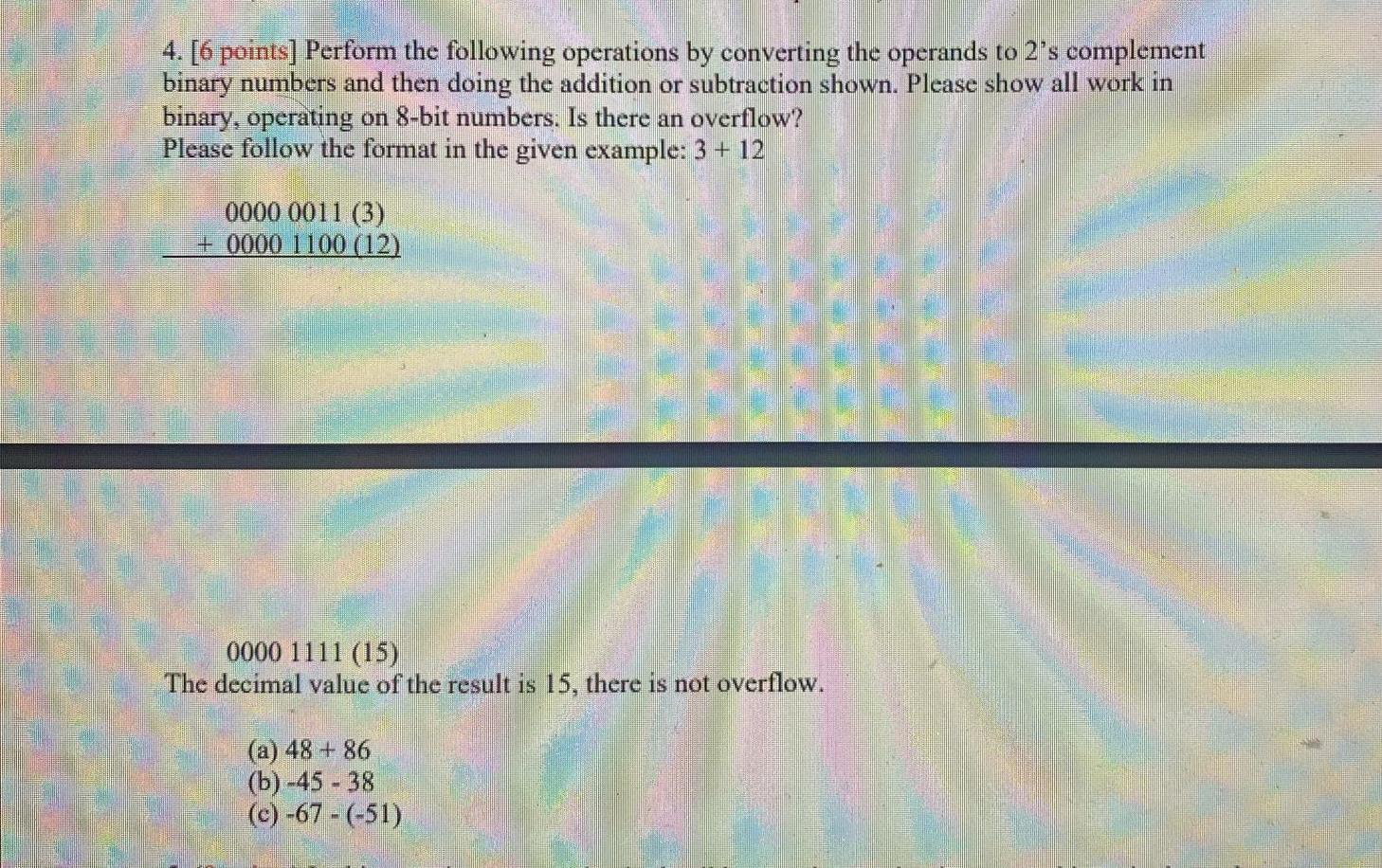 Solved please please solve all parts of this question | Chegg.com