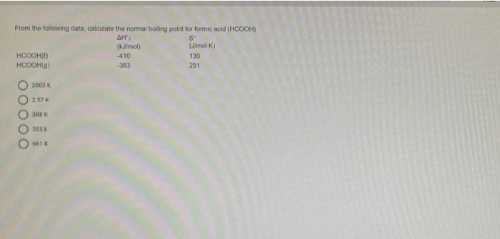 [Solved]: From the following data calculate the normal boli