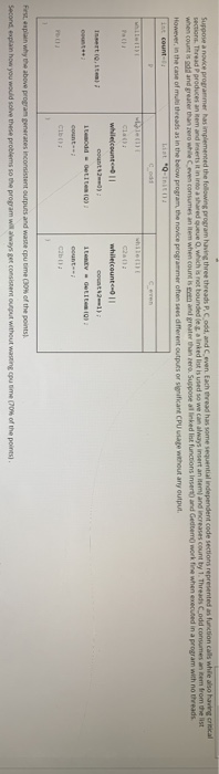 Suppose a novice programmer has implemented the | Chegg.com