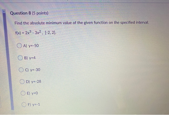 Solved Question 15 (5 points) Find the positive integer that | Chegg.com