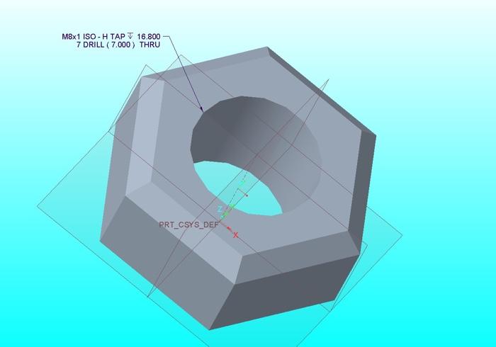 Solved draw the following sketch using CREO Parametric | Chegg.com
