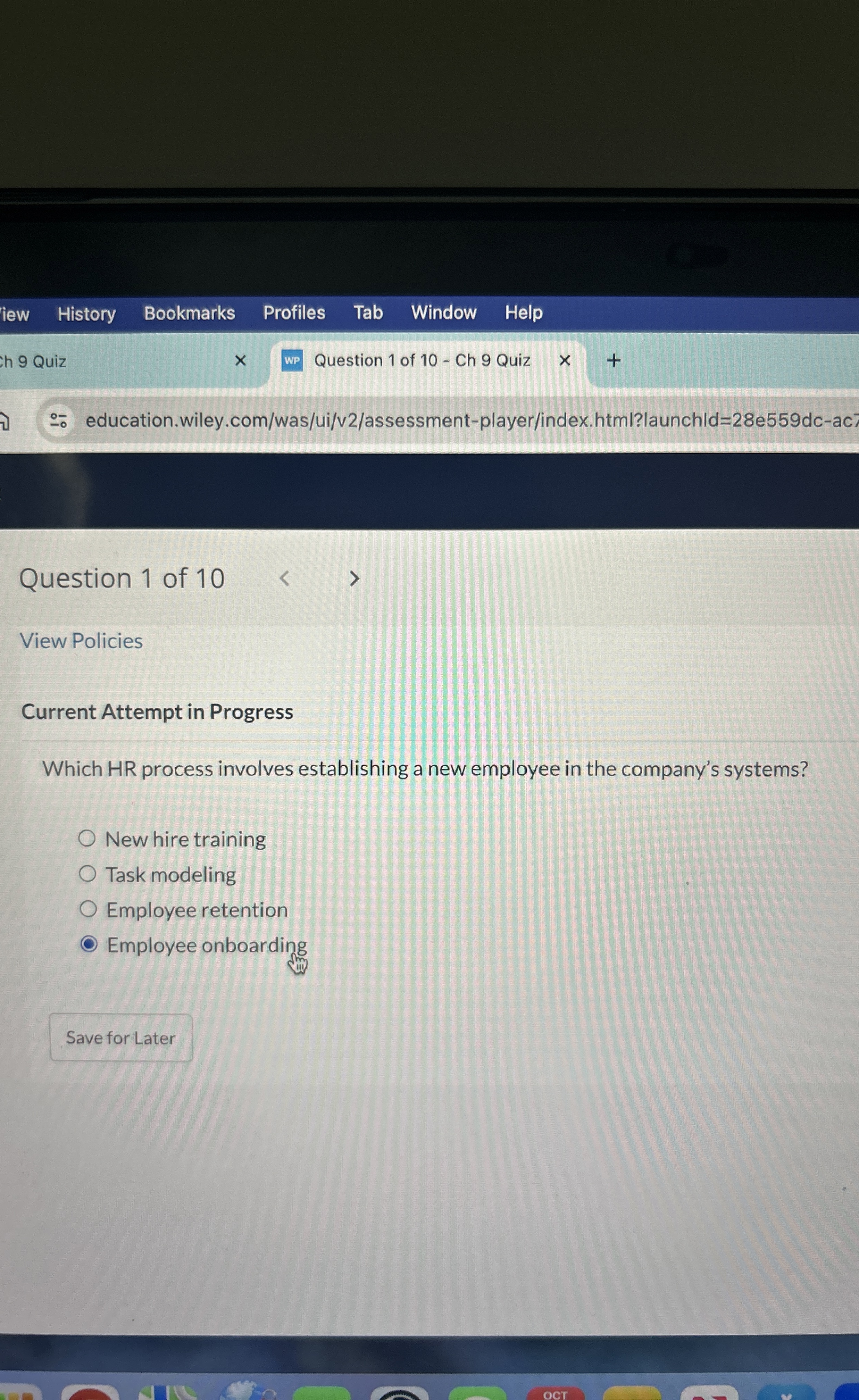 Solved Current Attempt in ProgressWhich HR process involves | Chegg.com