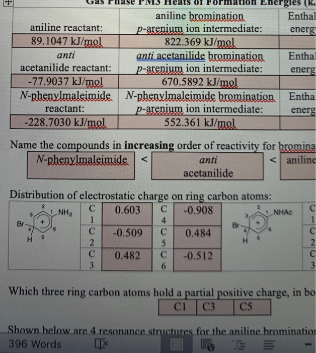 Solved Shown below are 4 resonance structures for the | Chegg.com