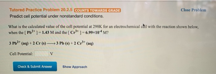 Solved Close Problem Tutored Practice Problem 20 2 5 Counts