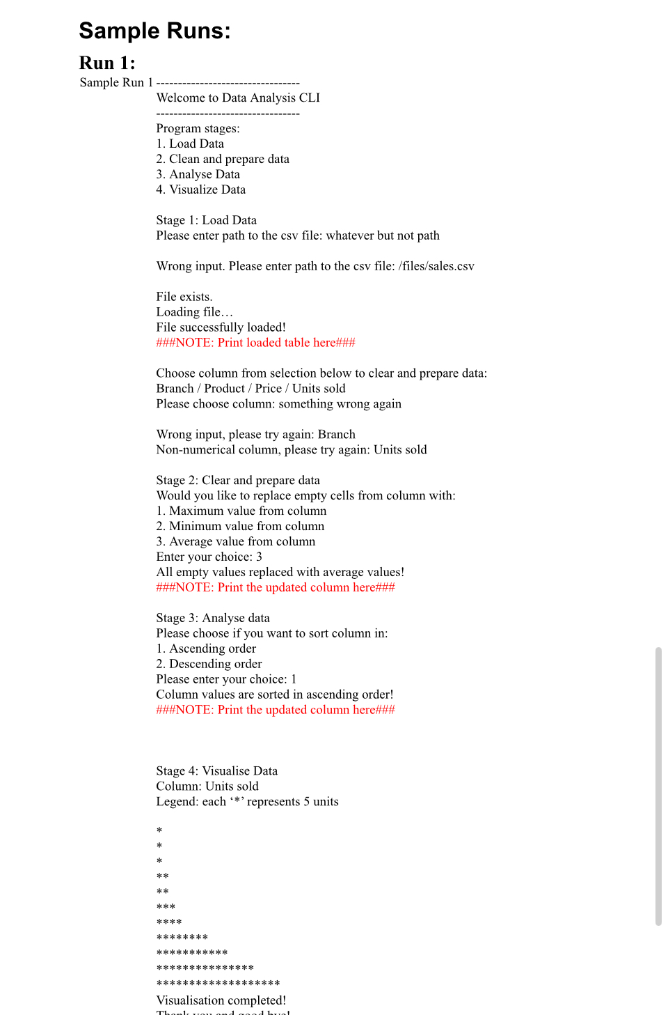 Solved Sample Runs:Run 1:Sample Run 1Welcome to Data | Chegg.com