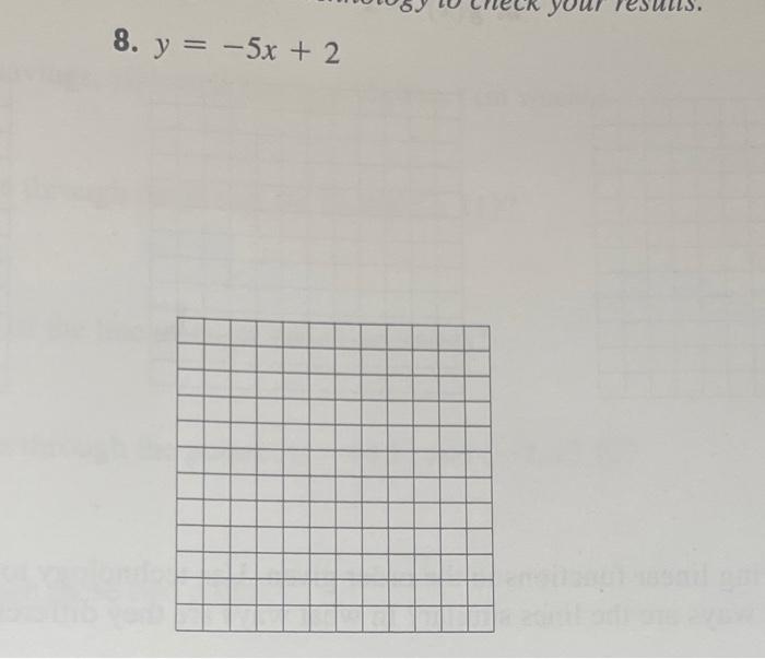 Solved In Exercises 7-12, determine the slope, y-intercept, | Chegg.com