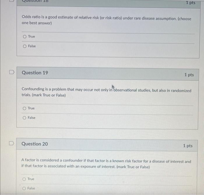 Solved Odds ratio is a good estimate of relative risk (or | Chegg.com
