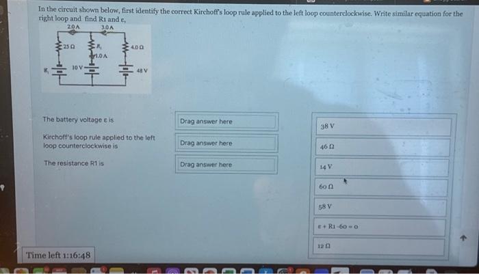 Solved In the circuit shown below, first identify the | Chegg.com
