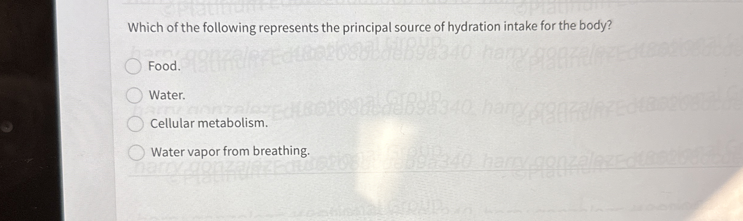 Solved Which of the following represents the principal | Chegg.com