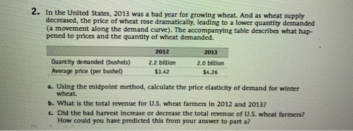 Solved 1. Do you think the price elasticity of demand for | Chegg.com