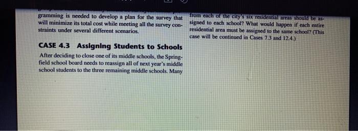 please use cyplex don't use excel and solve all the | Chegg.com