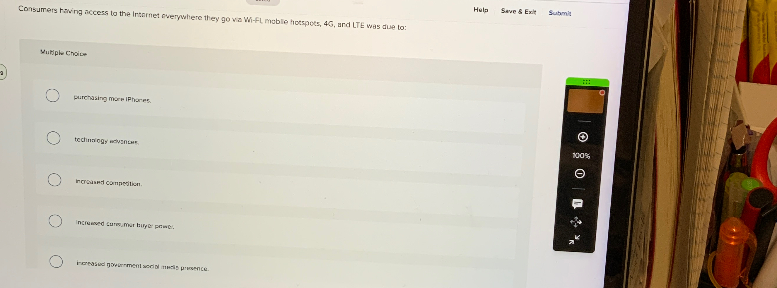 Solved Consumers having access to the Internet everywhere | Chegg.com