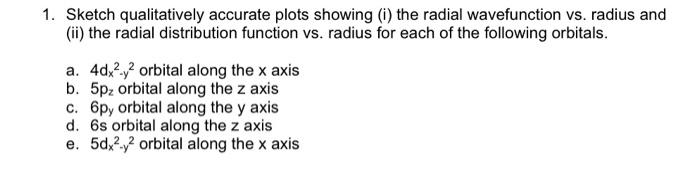 Solved please help!1. Sketch qualitatively accurate plots | Chegg.com Solved please help!1. Sketch qualitatively accurate plots | Chegg.com