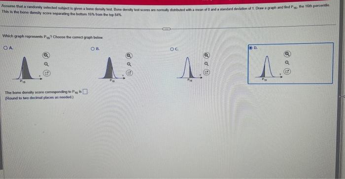 Solved ich qraph represent Ps.? Choost the cocrect graph | Chegg.com
