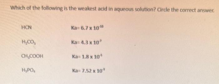 Solved Which of the following is a DIPROTIC Acid ? A. H3PO4 | Chegg.com
