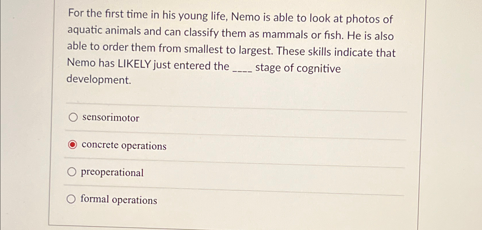 Solved For the first time in his young life, Nemo is able to | Chegg.com
