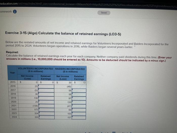 Solved Exercise 3-15 (Algo) Calculate the balance of | Chegg.com Solved Exercise 3-15 (Algo) Calculate the balance of | Chegg.com