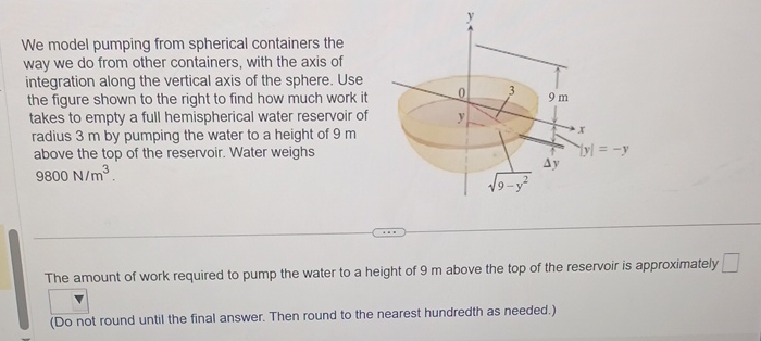 Solved We model pumping from spherical containers the way we | Chegg.com