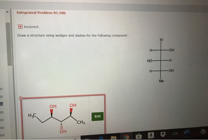 Solved Integrated Problem 05.58b X Incorrect. Draw a | Chegg.com Solved Integrated Problem 05.58b X Incorrect. Draw a | Chegg.com