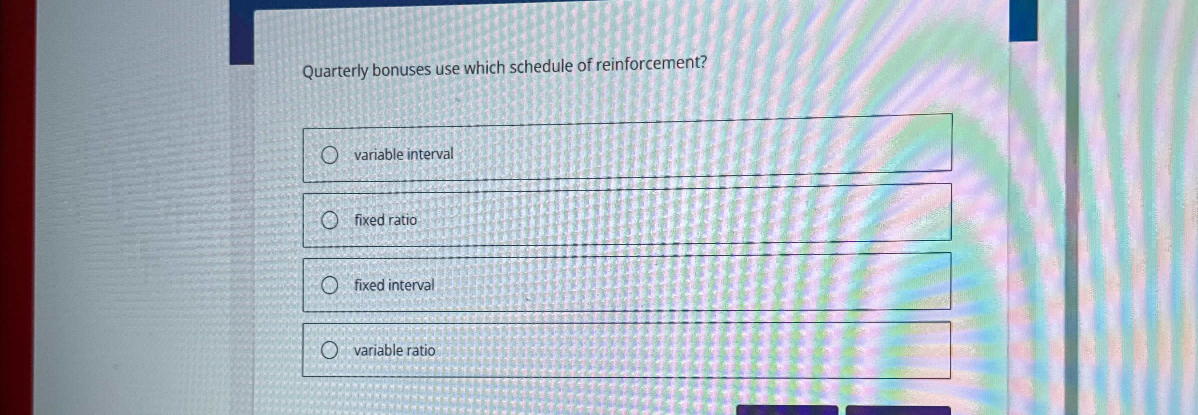 Solved Quarterly bonuses use which schedule of | Chegg.com