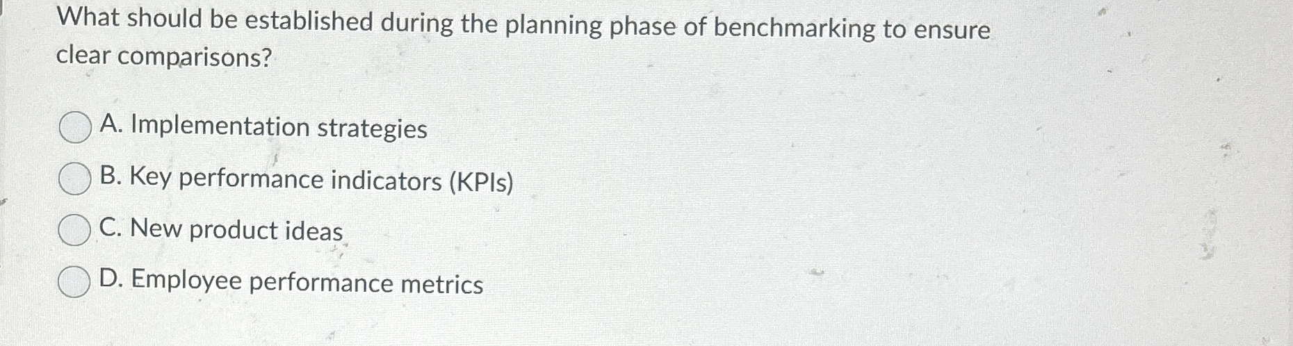 Solved What should be established during the planning phase | Chegg.com