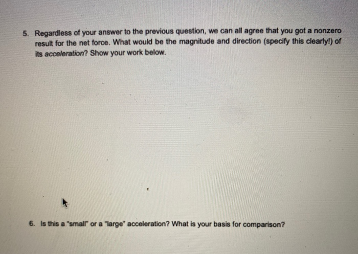 Solved Now we perform a new experiment on our object (same | Chegg.com