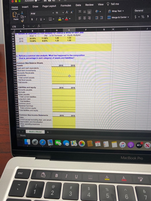 Solved AutoSave Data Review View Tell me Home Insert | Chegg.com
