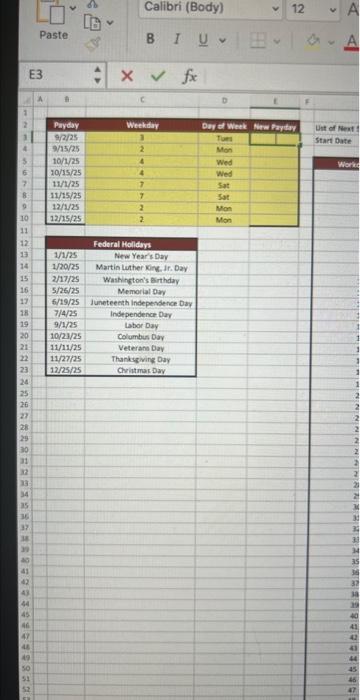 Solved SUBJECT IS EXCEL!!Hi! i am having some troubke with | Chegg.com