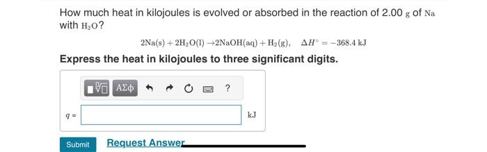 Solved Consider the exothermic reaction 2C2H6( g)+7O2( | Chegg.com