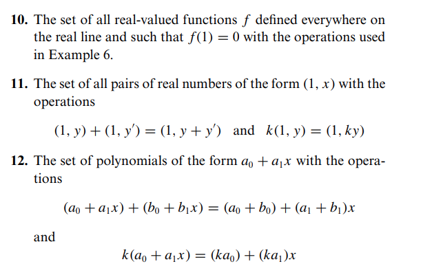 Solved The set of all real-valued functions f ﻿defined | Chegg.com