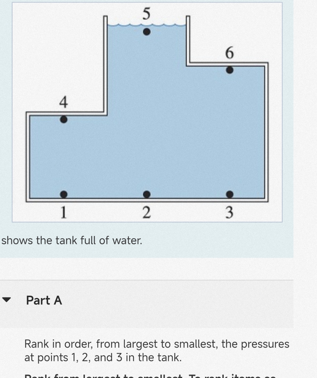 Solved Rank in order, from largest to smallest, the | Chegg.com