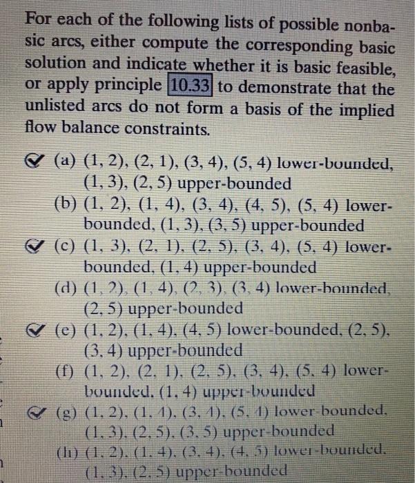 Solved 10-23 The following depicts a network flow prob- lem, | Chegg.com