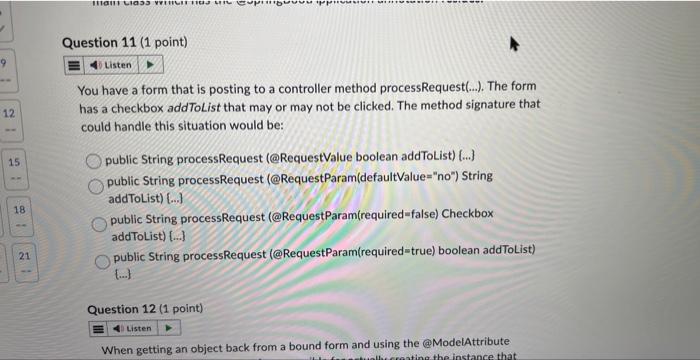 Solved You have a controller class that your prof ensures | Chegg.com