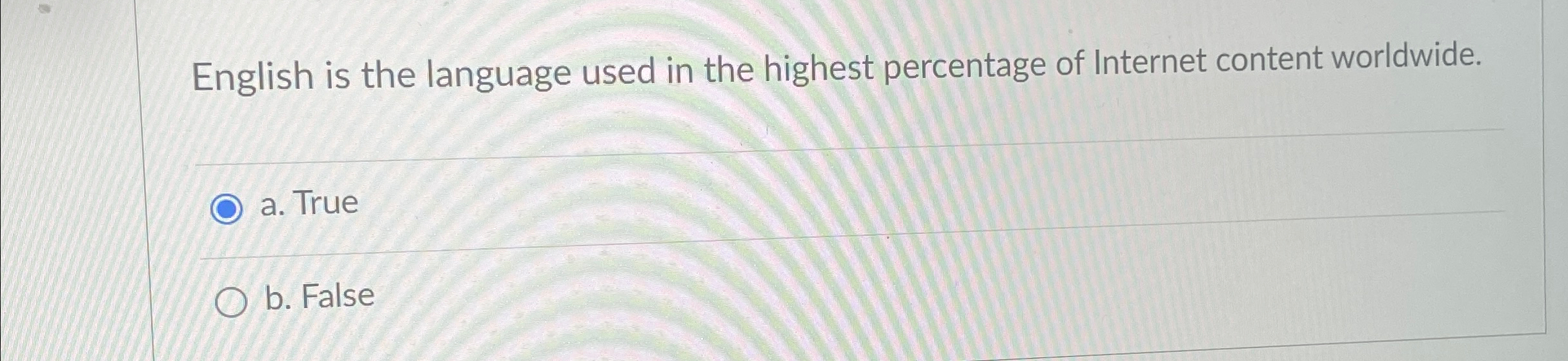 Solved English is the language used in the highest | Chegg.com