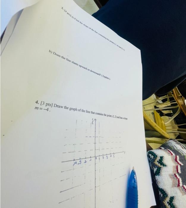 Solved 4. [3 pts] Draw the graph of the lire that comaing | Chegg.com
