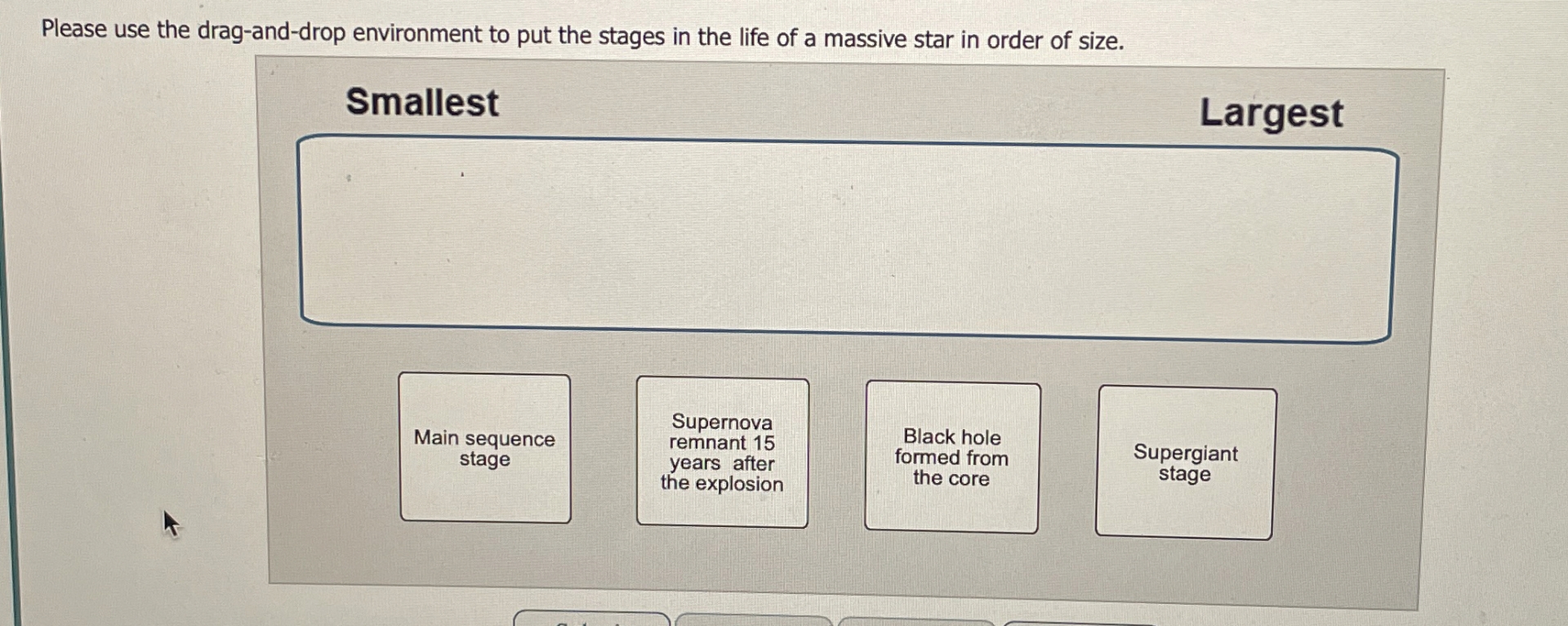 Solved Please use the drag-and-drop environment to put the | Chegg.com