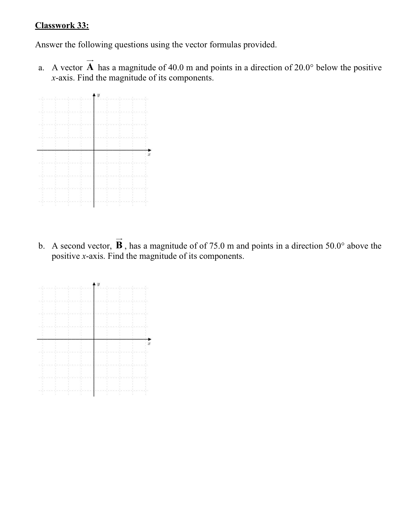 Solved Classwork 33:Answer the following questions using the | Chegg.com