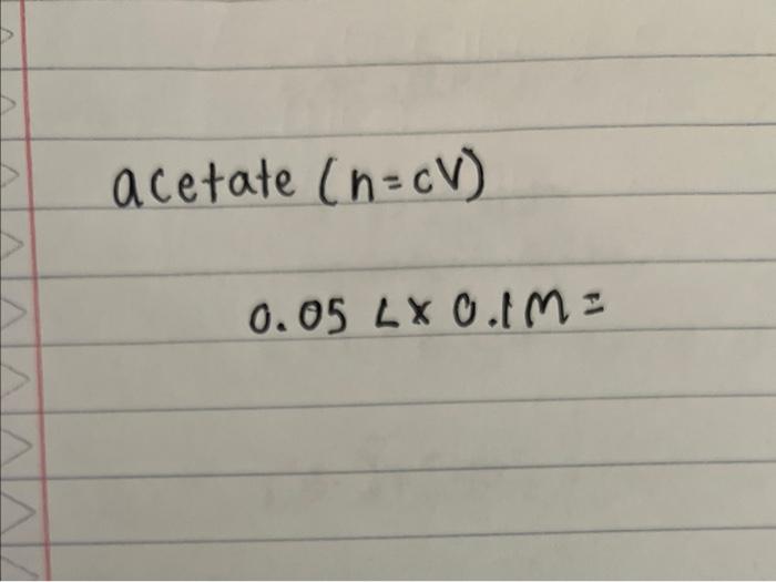 Solved (n=cV) | Chegg.com