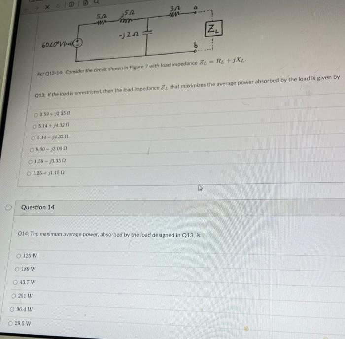 Solved For Q13.14: Consider the circuit shown in Figure 7 wn | Chegg.com