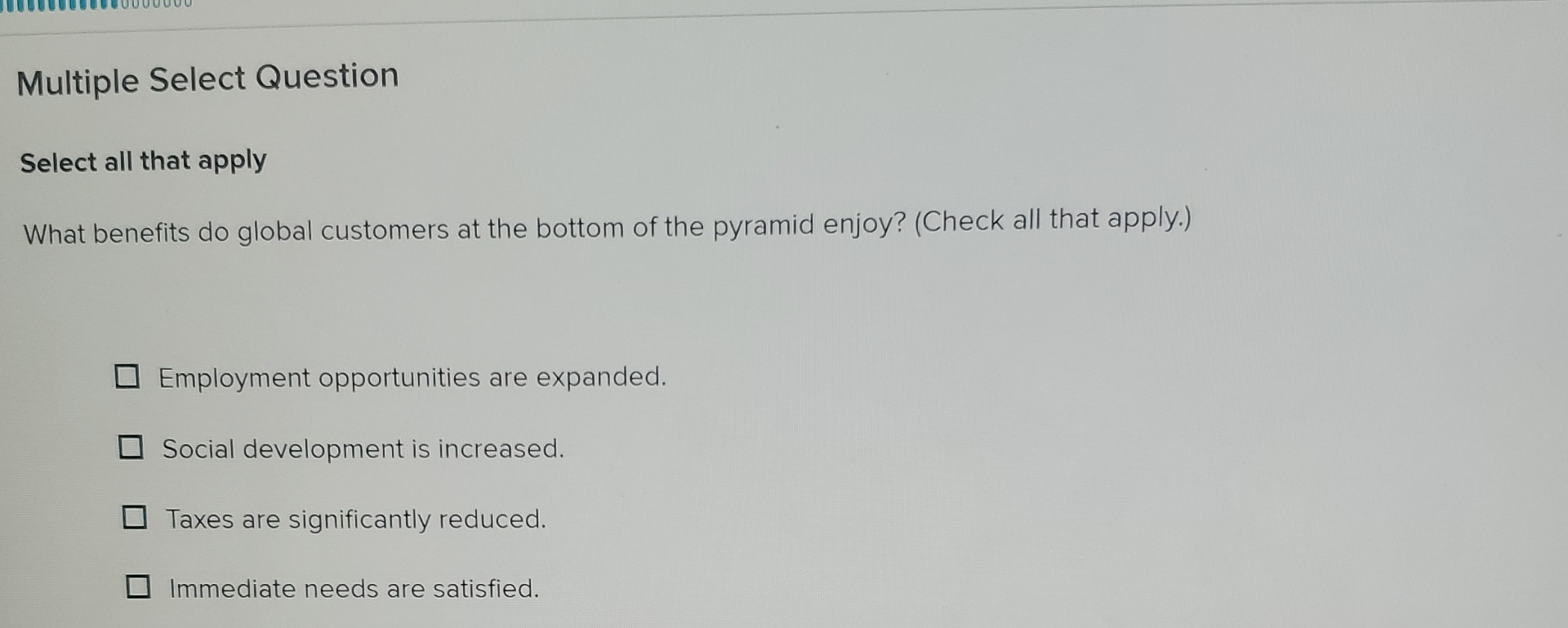 Solved Multiple Select QuestionSelect all that applyWhat | Chegg.com
