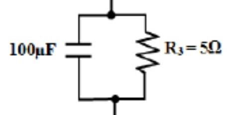 Solved how to solve a parallel capacitor 100uF and resistor | Chegg.com