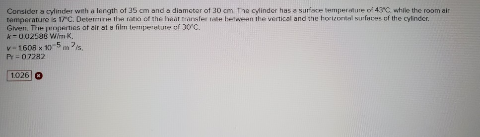 Solved Consider a cylinder with a length of 35 cm and a | Chegg.com