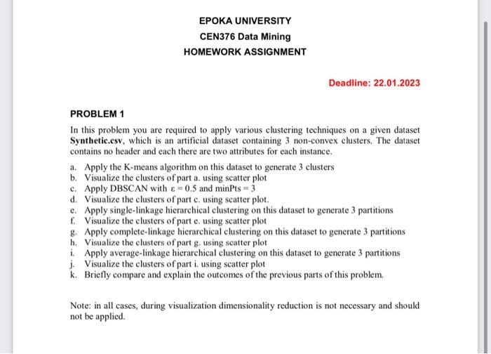 Solved This exercise is a homework assignment that I have in | Chegg.com