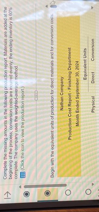 Solved Complete the missing amounts in the following | Chegg.com