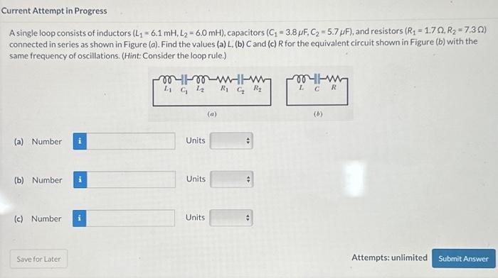 Solved A single loop consists of inductors | Chegg.com