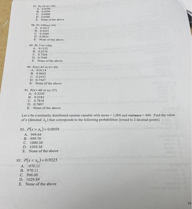 Solved 87. P(−35 | Chegg.com