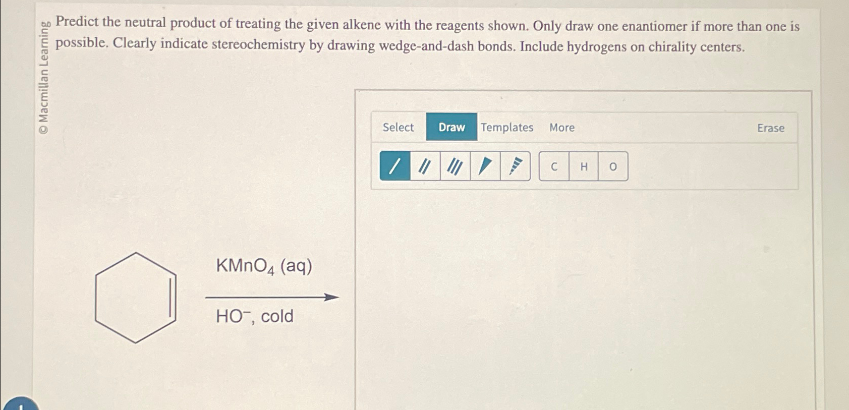 Solved ?n ﻿Predict the neutral product of treating the given | Chegg.com